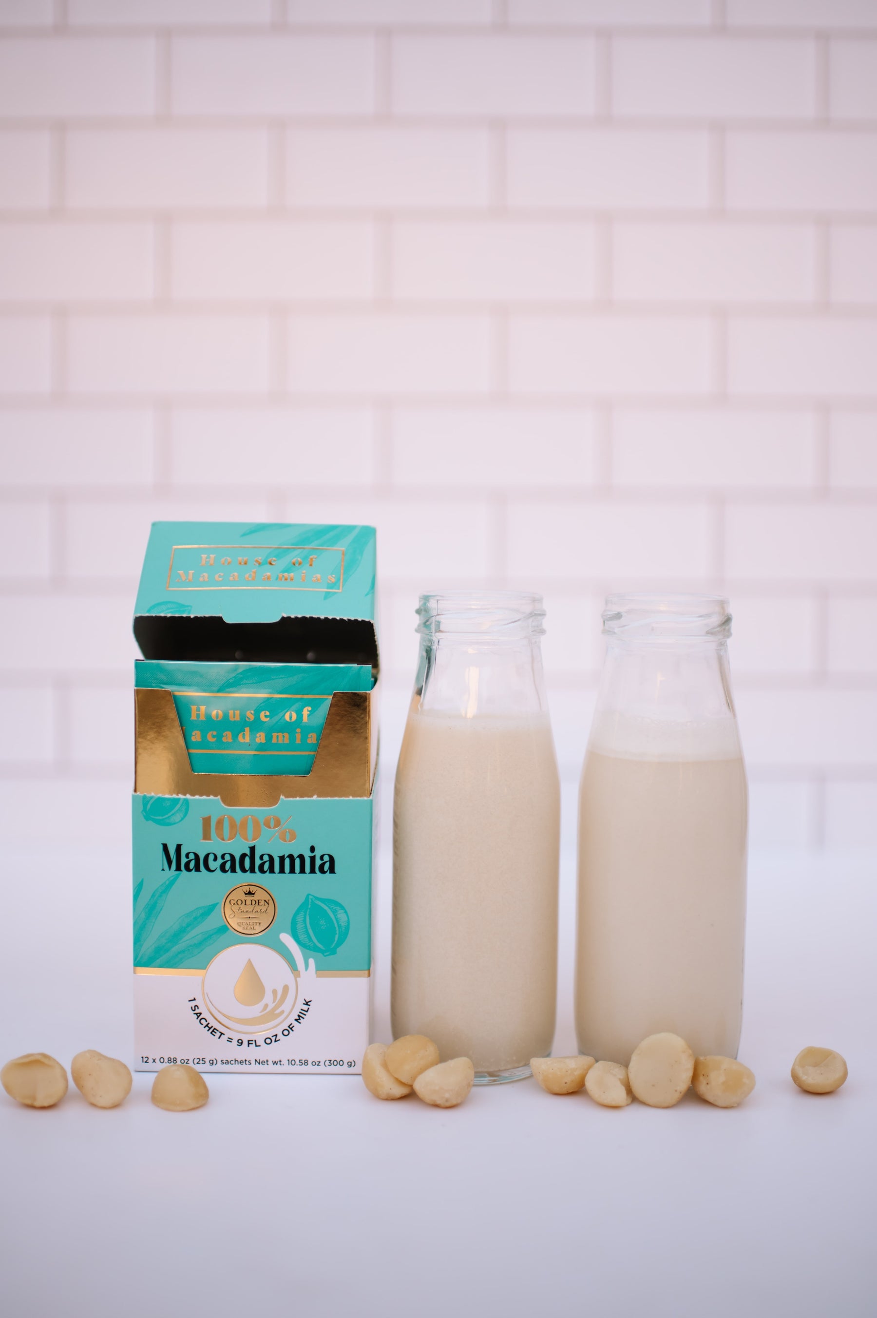 100% Macadamia Milk (12 Sachets) – House of Macadamias