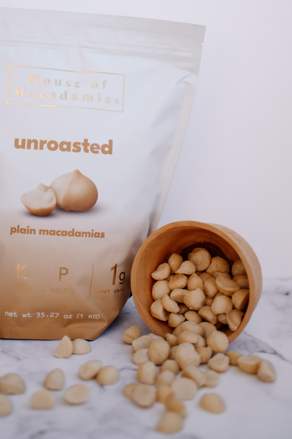 Raw Macadamia Nuts 1kg | House of Macadamias