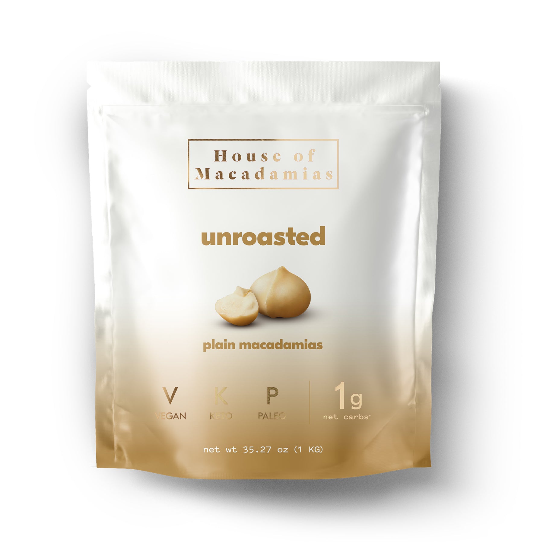 Raw Macadamia Nuts 1kg | House of Macadamias
