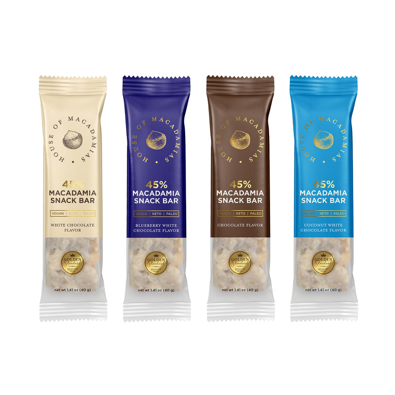 Macadamia Nuts Snack Bar Variety Pack – House of Macadamias