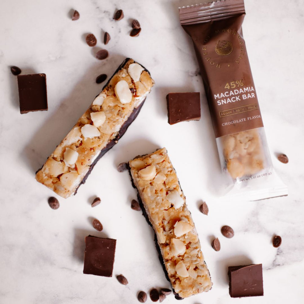 Chocolate Macadamia Nuts Snack Bar - House of Macadamias