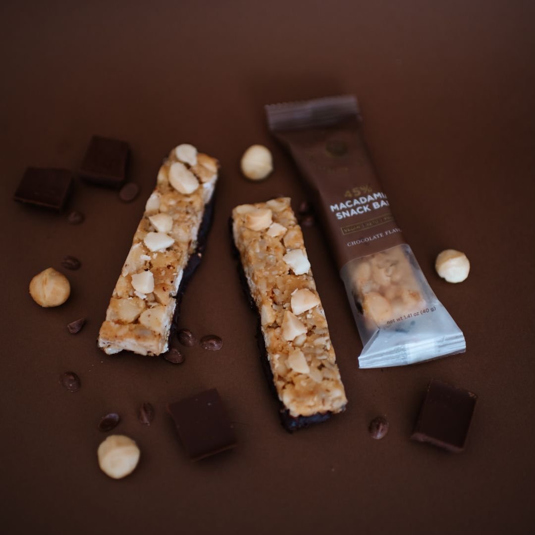 Chocolate Macadamia Nuts Snack Bar - House of Macadamias