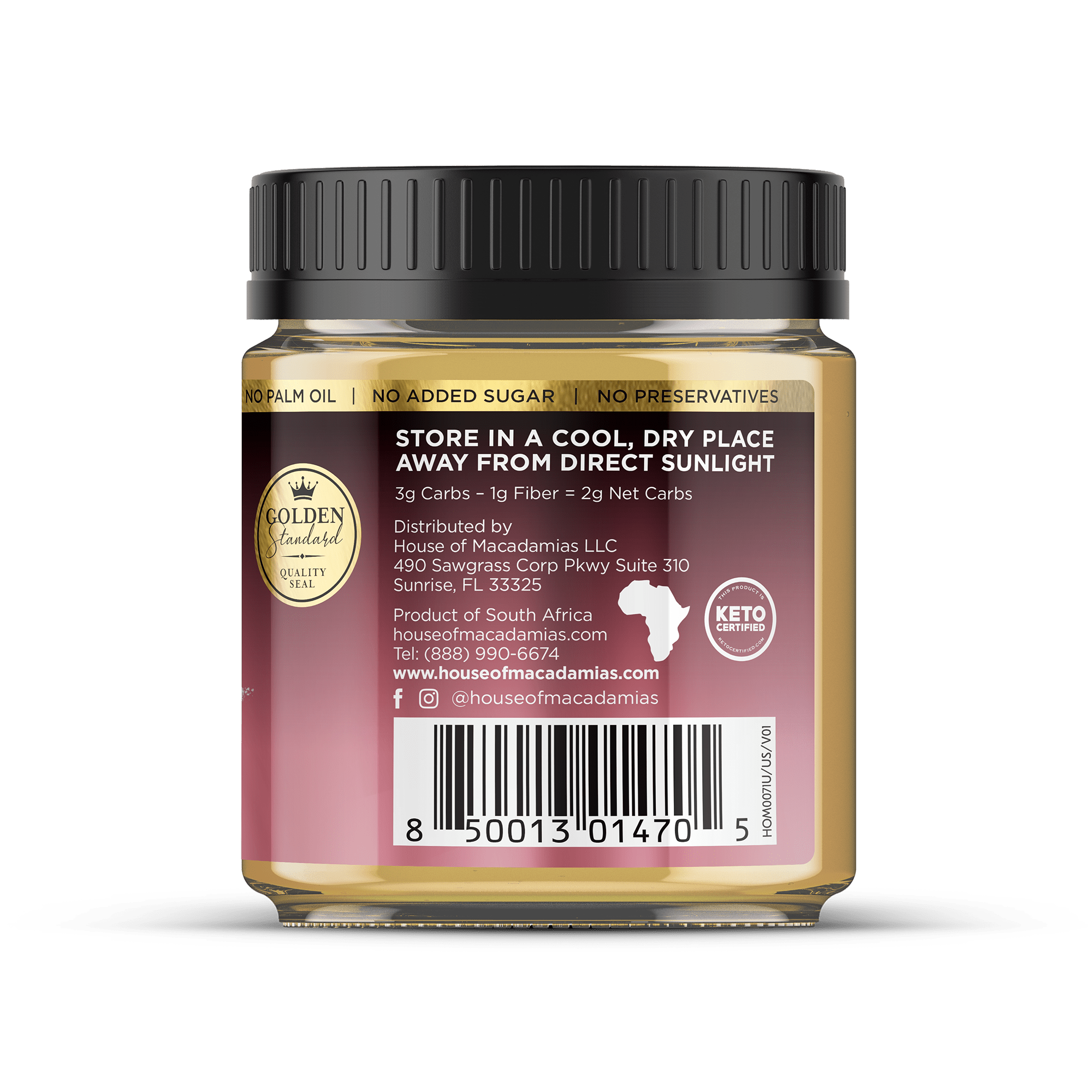 Macadamia Nut Butter Sea Salt Flavor | House of Macadamia – House of ...
