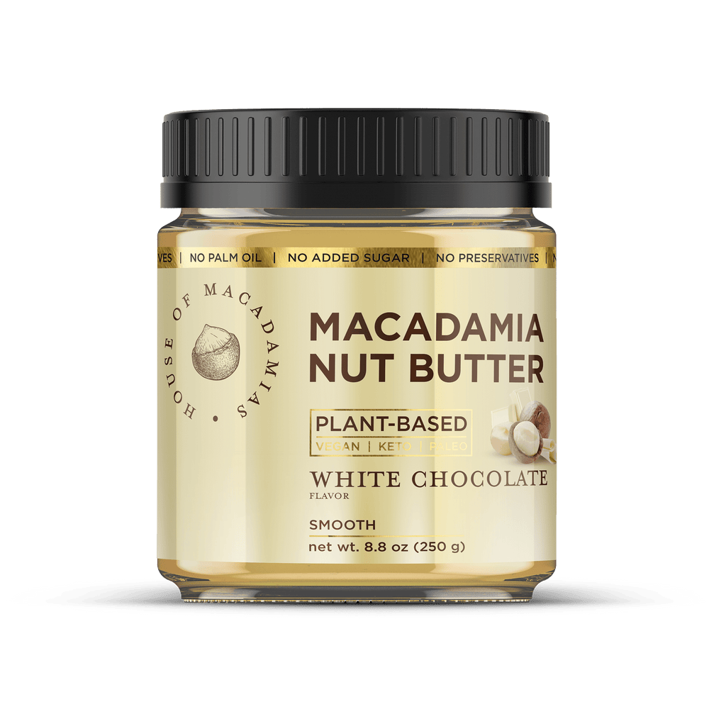 White Chocolate Macadamia Nut Butter| House of Macadamias